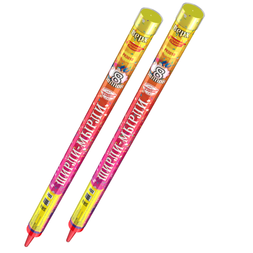 Римская свеча Ширли Мырли 0,8" х 8 РК5010 Русский салют | Пиромаркет