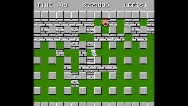 Прохождение игры Bomberman на NES | 50 уровень