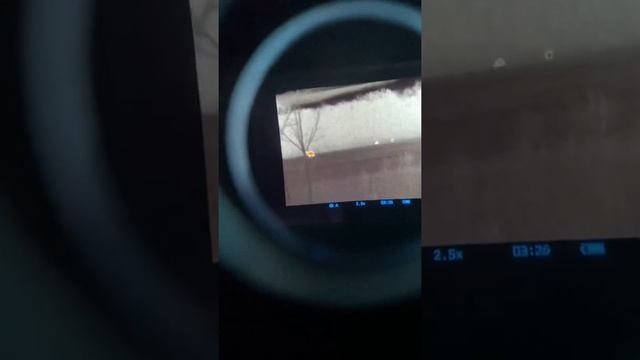 Съемка на тепловизор