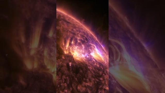 Cолнечная вспышка, выпущенная 17 апреля 2016 года
