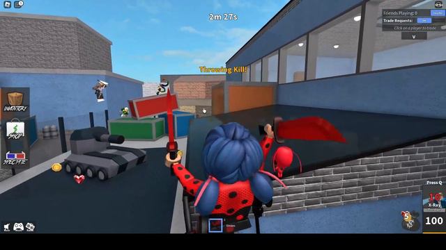 LADYBUG DESTROYS TEAMERS IN MM2 + GAMEPLAY (KEYBOARD ASMR) - смотреть ...