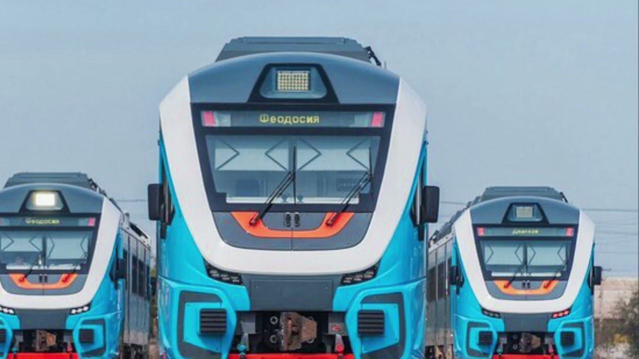 Крымские электропоезда, слайды