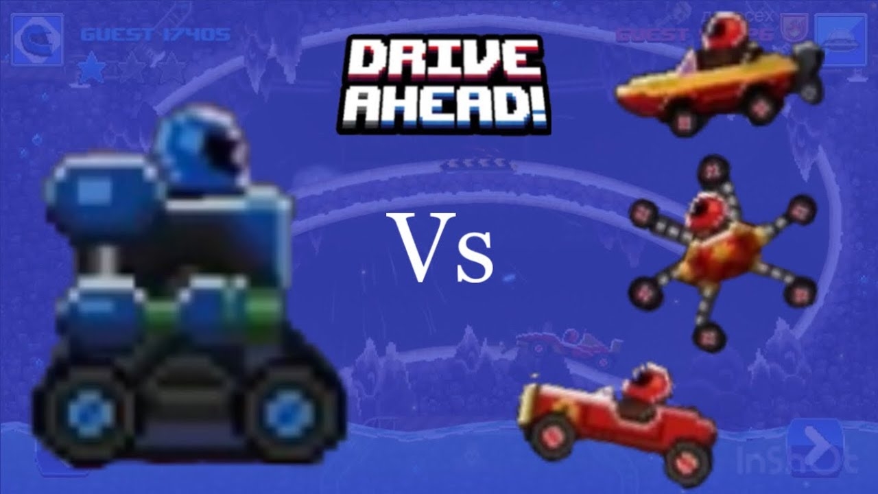 Играю за РОБО-МАШИНУ в DRIVE AHEAD!!!