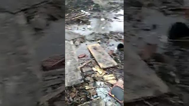 После очередного ремонта - новый порыв.  13 -01- 2020 Шахты