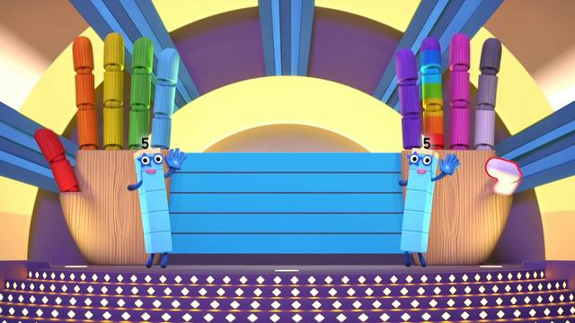 Learn to Count - Five and Friends
