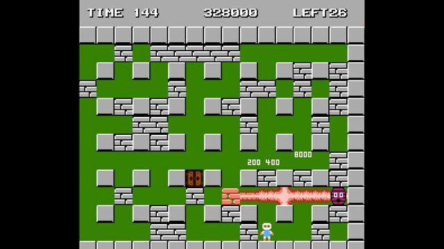 Прохождение игры Bomberman на NES | 25 уровень