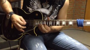 Deep Purple Highway Star organ solo on guitar