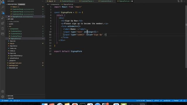 React Js 2022: 2 Events (onChange onSubmit) để xử lý Form – смотреть ...