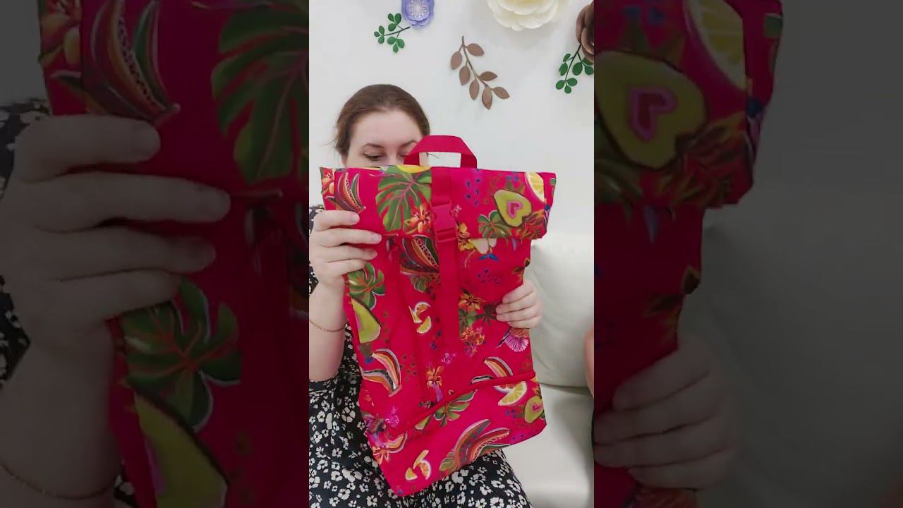 обзор рюкзака и бьюти-кейса