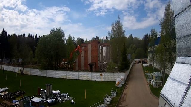 Снос котельной за 1 минуту