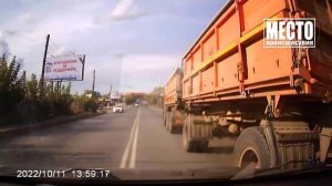 Камазист поиграл в ралли, и произошло ДТП