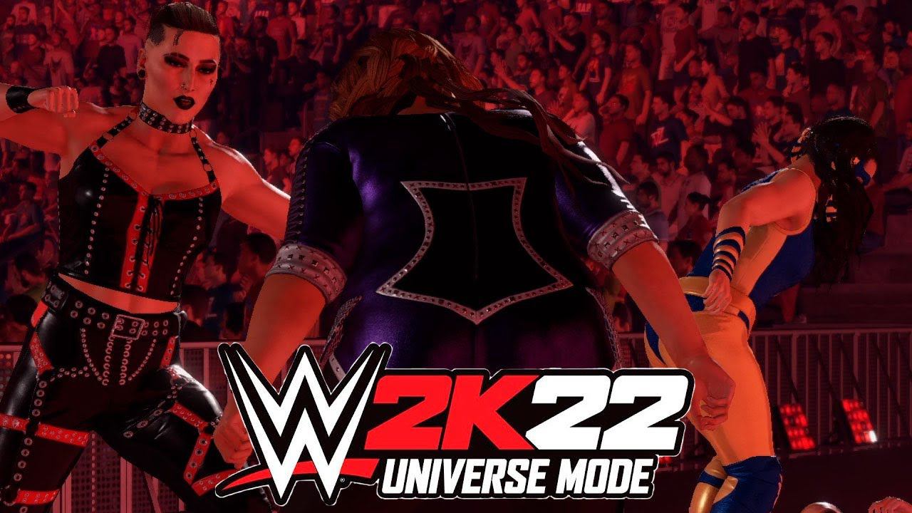 WWE 2K22 Universe mode - Monday Night RAW (На Русском) #2