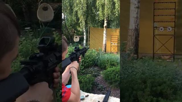 Страйкбольный автомат М4 / Выездной тир
