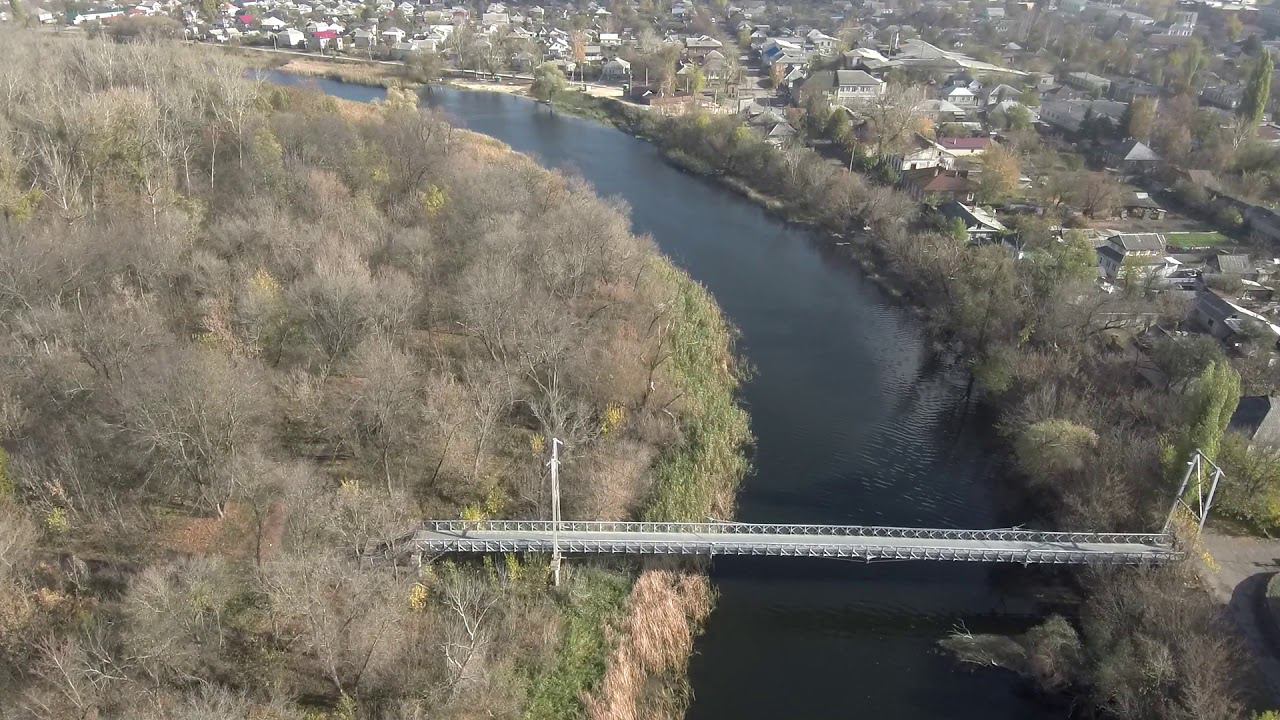 Старобельск Айдар вдоль рощи