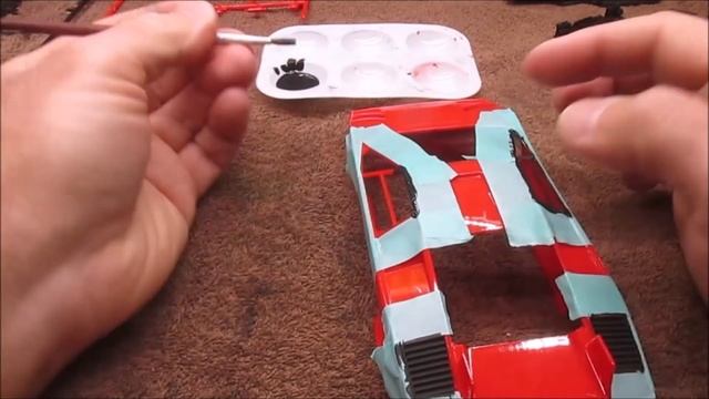 Lamborghini Countach LP500S V12 1/24 Scale Model Exotic Car Kit Build ...