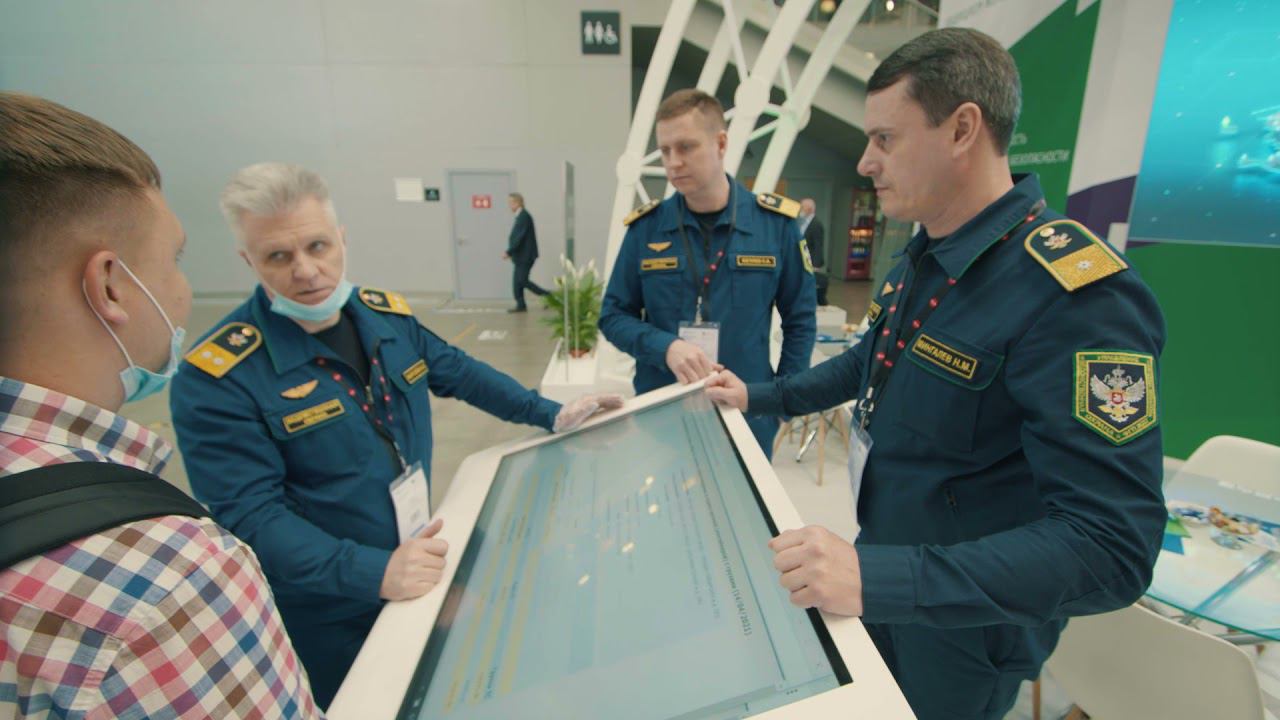 Интерактивный стенд с дополненной реальностью на TRANSRUSSIA