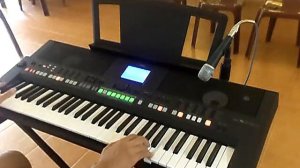 All By Myself - Yamaha PSR-S650 cover