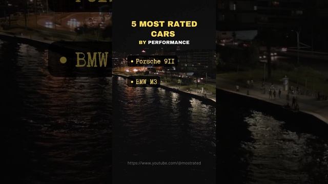 5 MOST RATED Cars by Performance