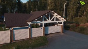Навес для автомобилей с хозблоком «Старвиль»