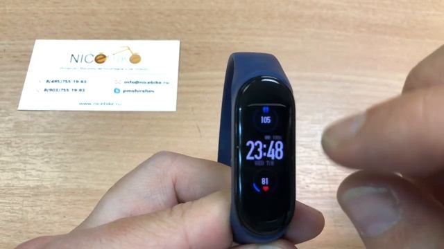 Обзор Xiaomi Mi Band 5 (BHR4236CN) - пока без русской прошивки
