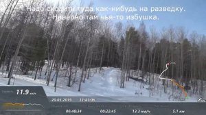 С "Каменного мыса" до Сургута 10 км на лыжах за 46 минут. А вам слабо?