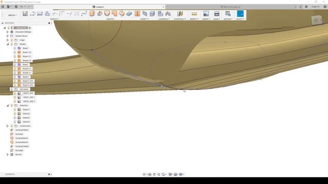 9. Airplane sculpting in Fusion 360. Делаем самолет во Fusion 360 ...