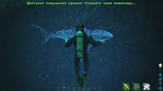 ДЯДЯ ВАСЯ знакомится с морскими обитателями Ark Survival Evolved