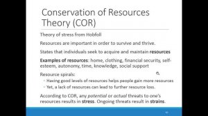 Stress and OHP1