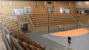 Axis 3 mp network kamera spor salonu demo video yuksek kalite