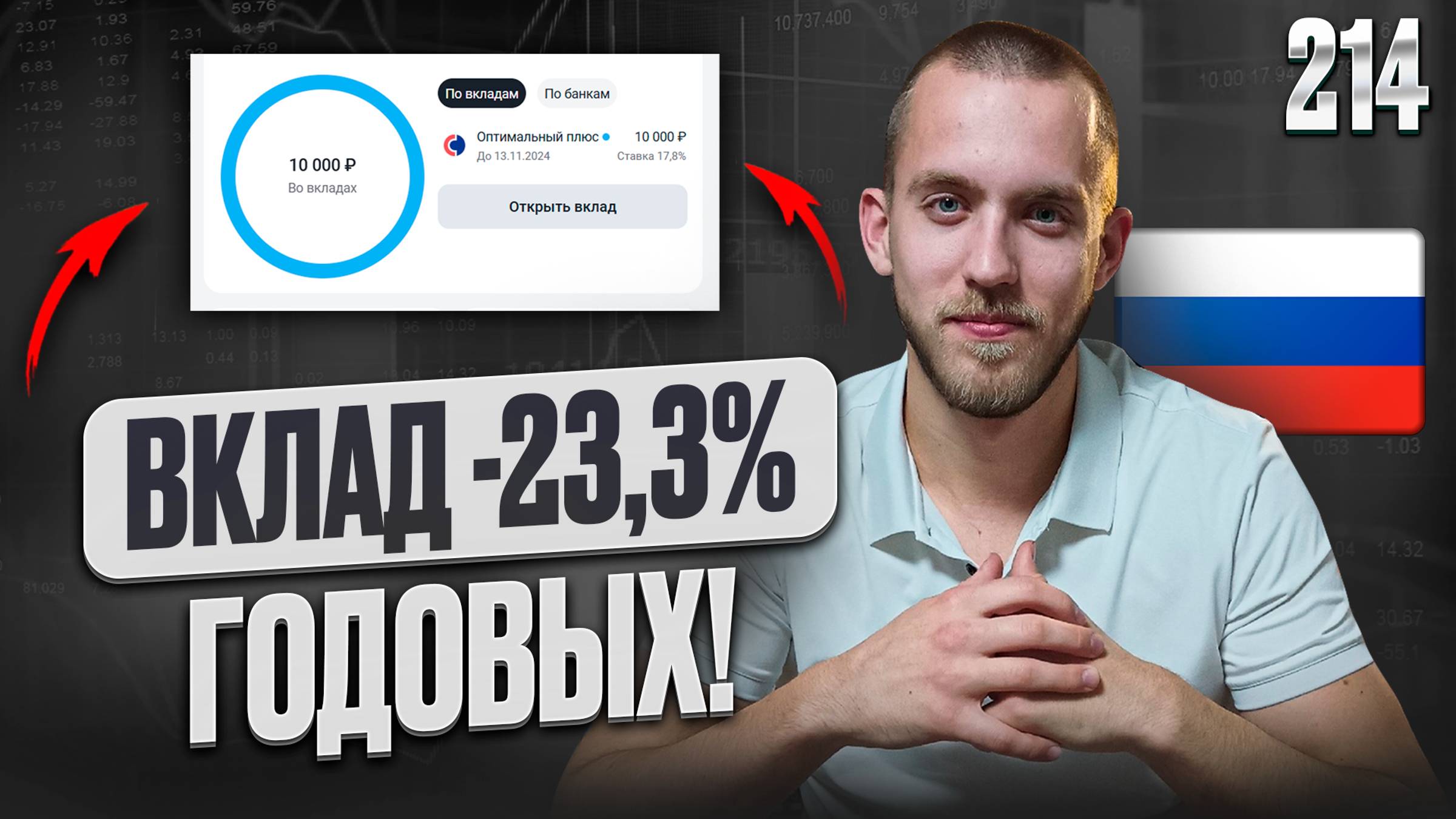 Открываю Вклад Под 23% Годовых На 3 Месяца! Финуслуги. Открываю 4-ый вклад. Куда вложить деньги?