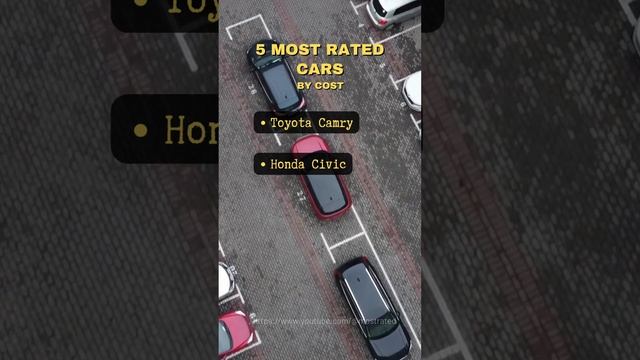 5 MOST RATED Cars by Cost
