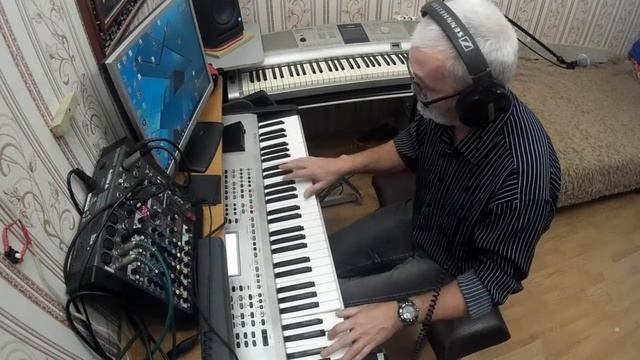 Мельницы моего сердца.кавер.Ketron sd1