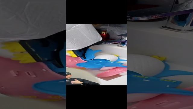Детский настенный держатель на присосках для зубных щеток