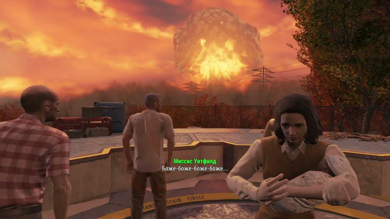 Fallout 4 Horizon 1.9.4d Desolation mode. Сложность Outcaster. Начало: Сэнкчуари, Красная ракета. 01