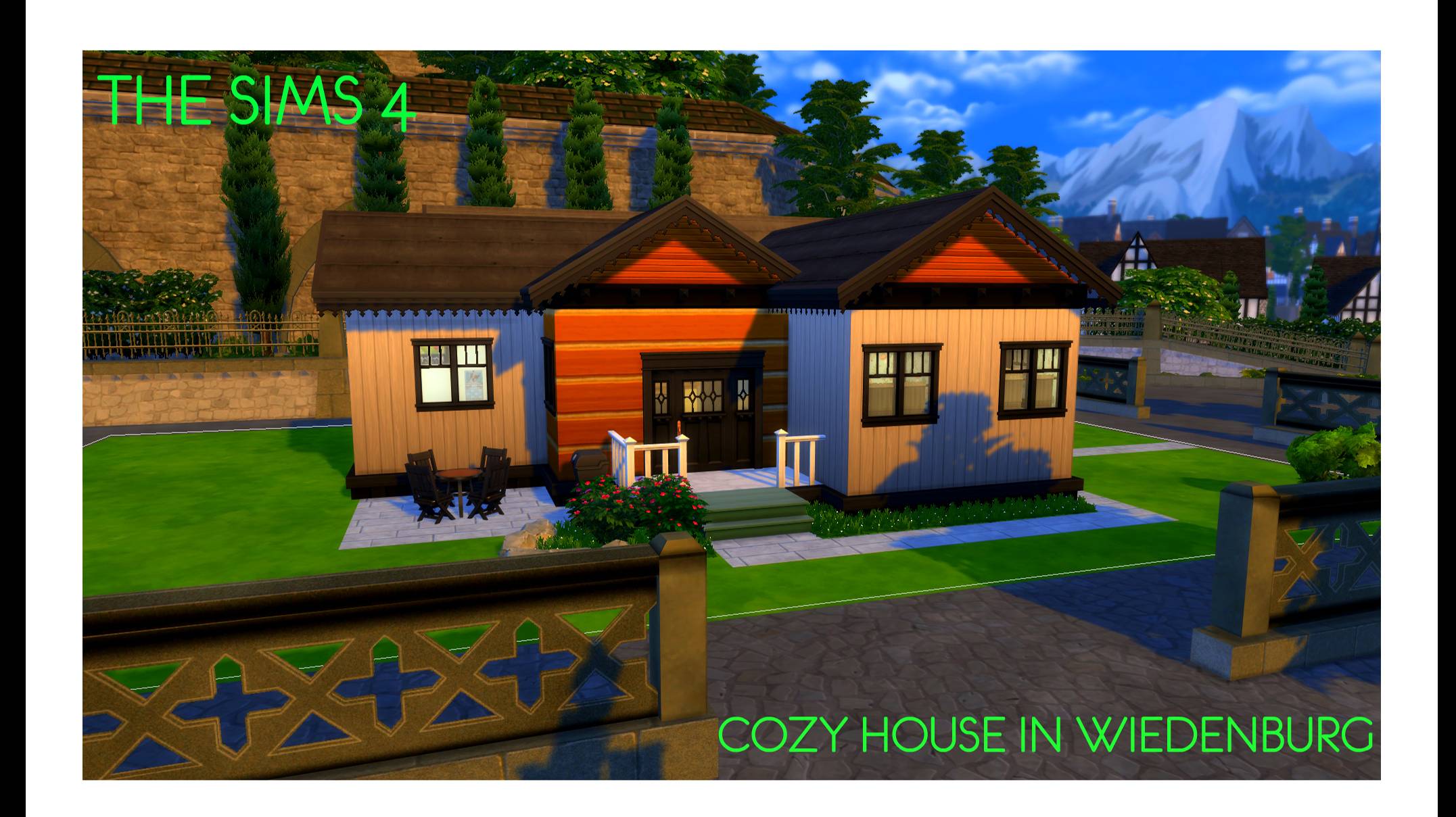 THE SIMS 4|Cozy house in Wiedenburg