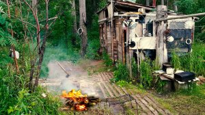 ЖИЗНЬ В ЛЕСУ  \ ДВА ДНЯ В ЛЕСНОЙ ИЗБЕ  \ ЧАСТЬ 1