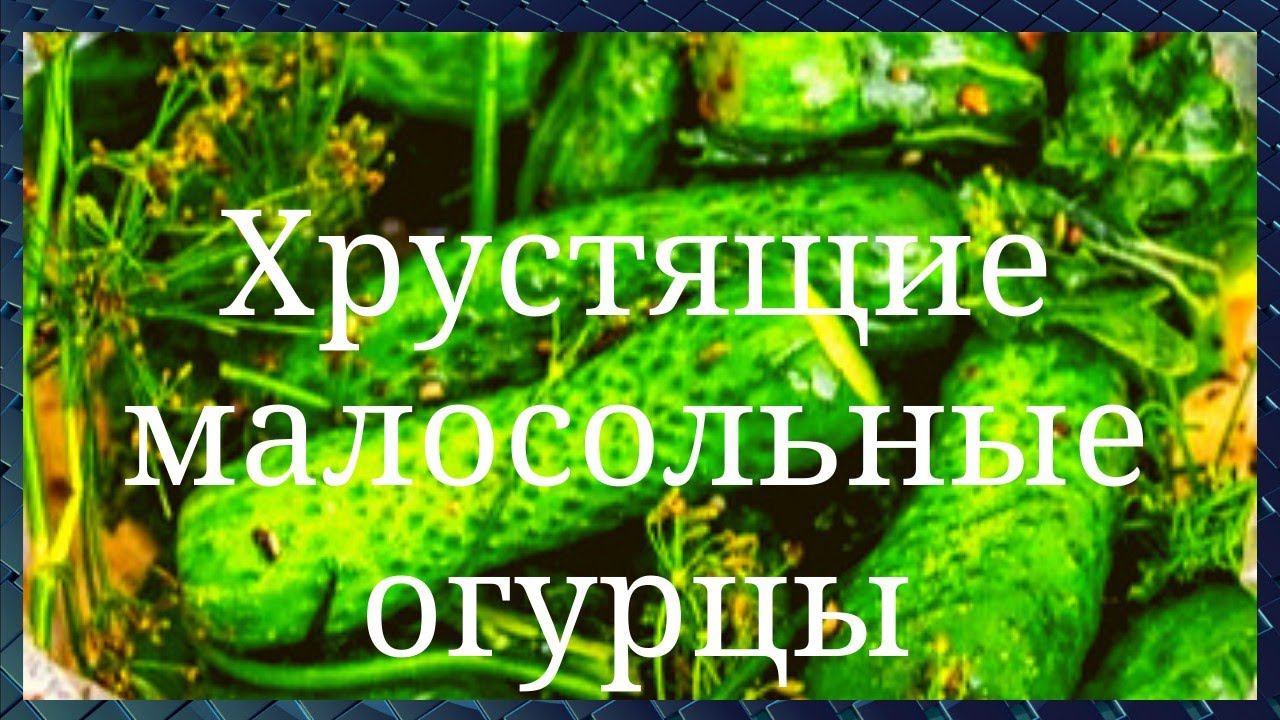 Хрустящие малосольные огурцы. Очень просто, быстро и вкусно. GoodAppetite.