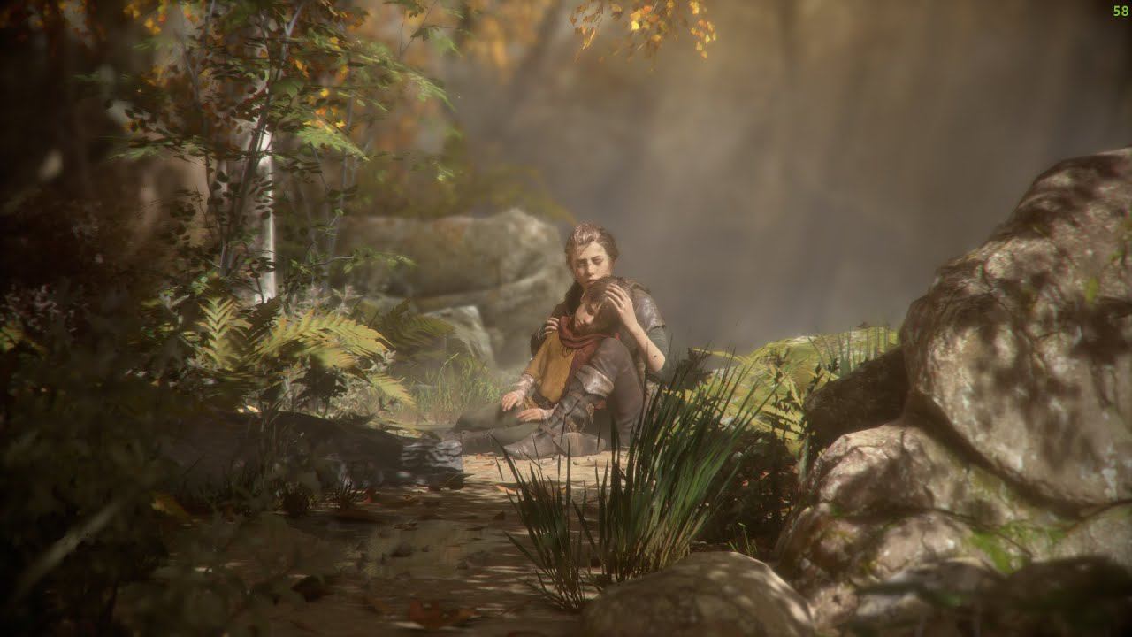 A Plague Tale: Innocence #3 --  -- Мертвый монах, крысы, факел.