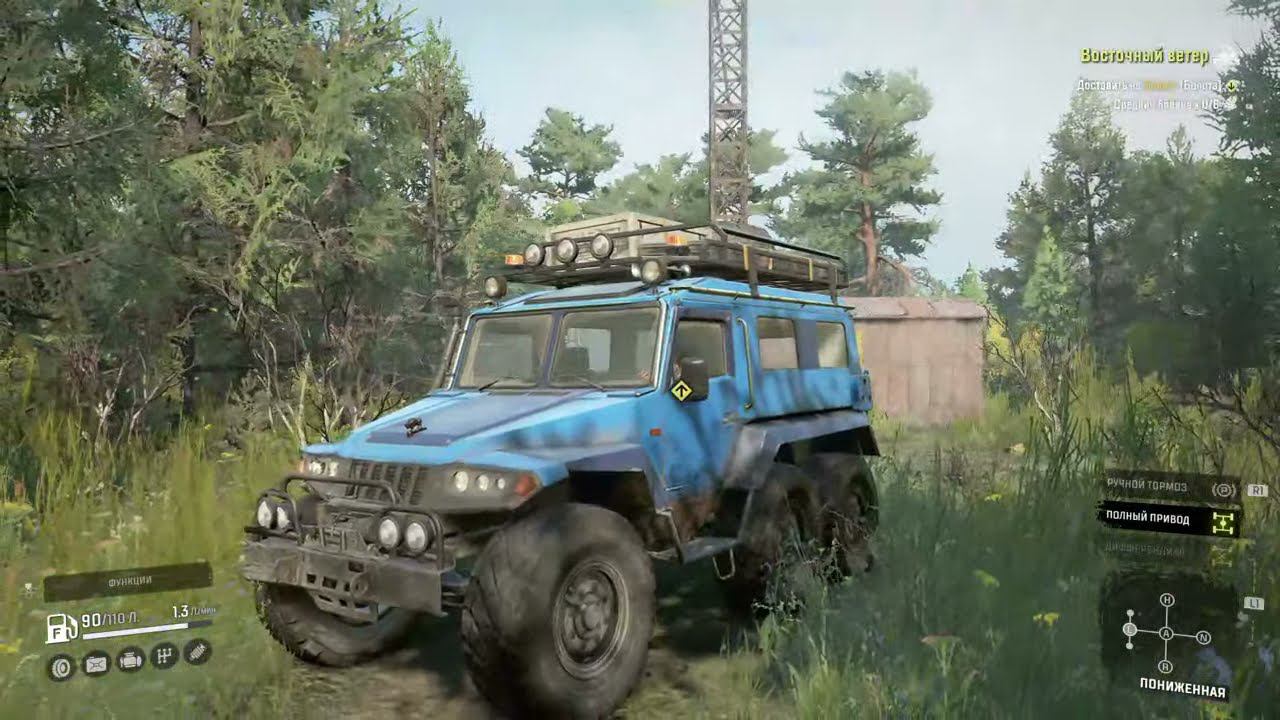 Snowrunner Таймыр play newbie PS4. No comments.