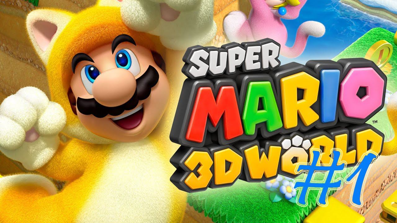 Ivan4ik & Alyon4ik - Super Mario 3D World (Wii U)(часть 1)(25.01.16)