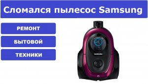 Ремонт пылесоса Samsung SC18M2110SP