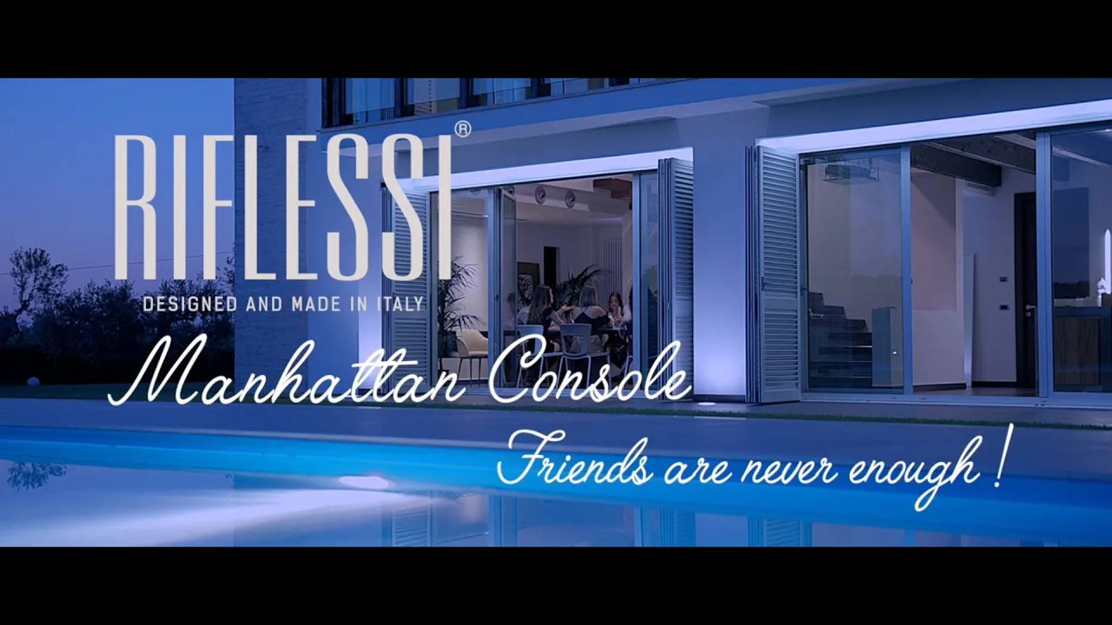 Консоль Manhattan от Riflessi