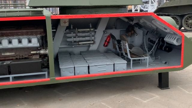 Танк т-34/76 в разрезе