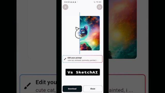 SketchAI - Turn sketches into AI Art