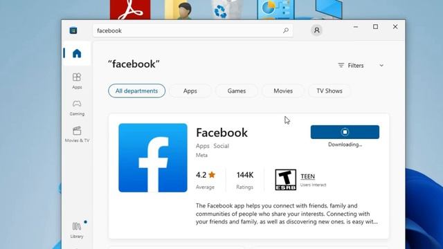 Facebook App for pc | Facebook App for pc windows 10,11 | Facebook App ...