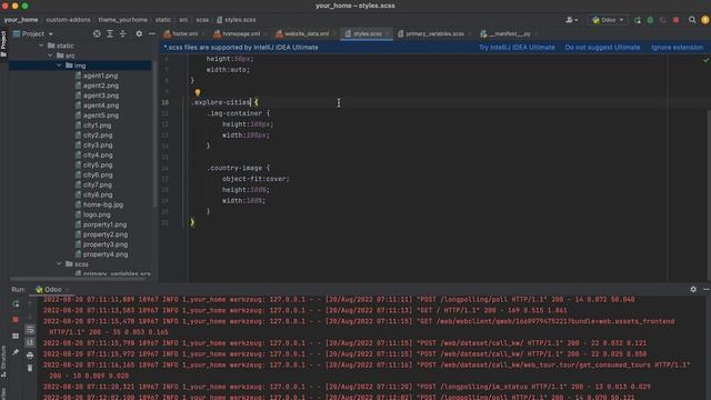 Odoo Homepage Using Bootstrap | Odoo Theme Development Tutorial From Scratch (Part 3) – смотреть ...