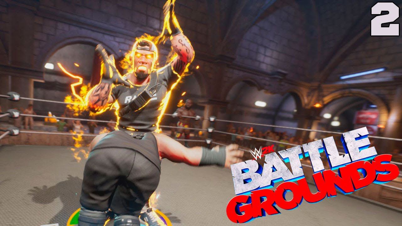 WWE 2K Battlegrounds - Первый Tag Team матч #2