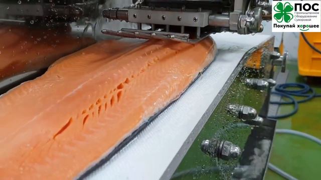 Оборудование для удаления вилочковых костей у красных пород рыбы   кета, лосось, кижуч и прочие