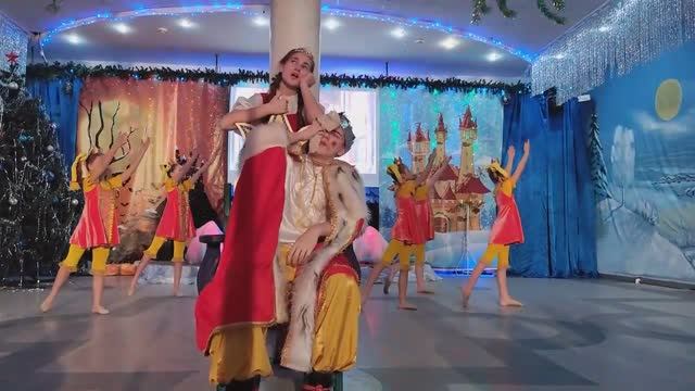 Новогоднее представление "Сказка о снежном цветке" 2-й состав