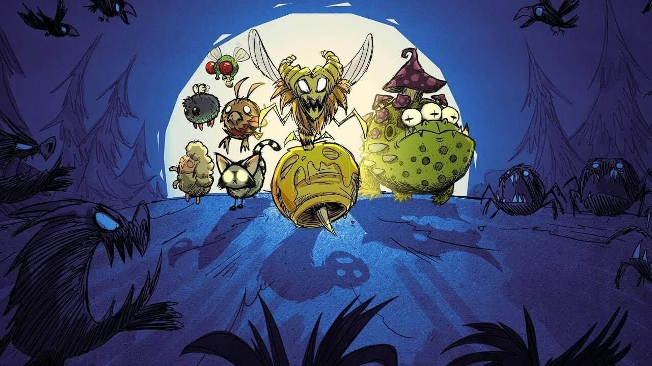 Don't Starve Together #1 Просто побегать, освоиться, закрепиться